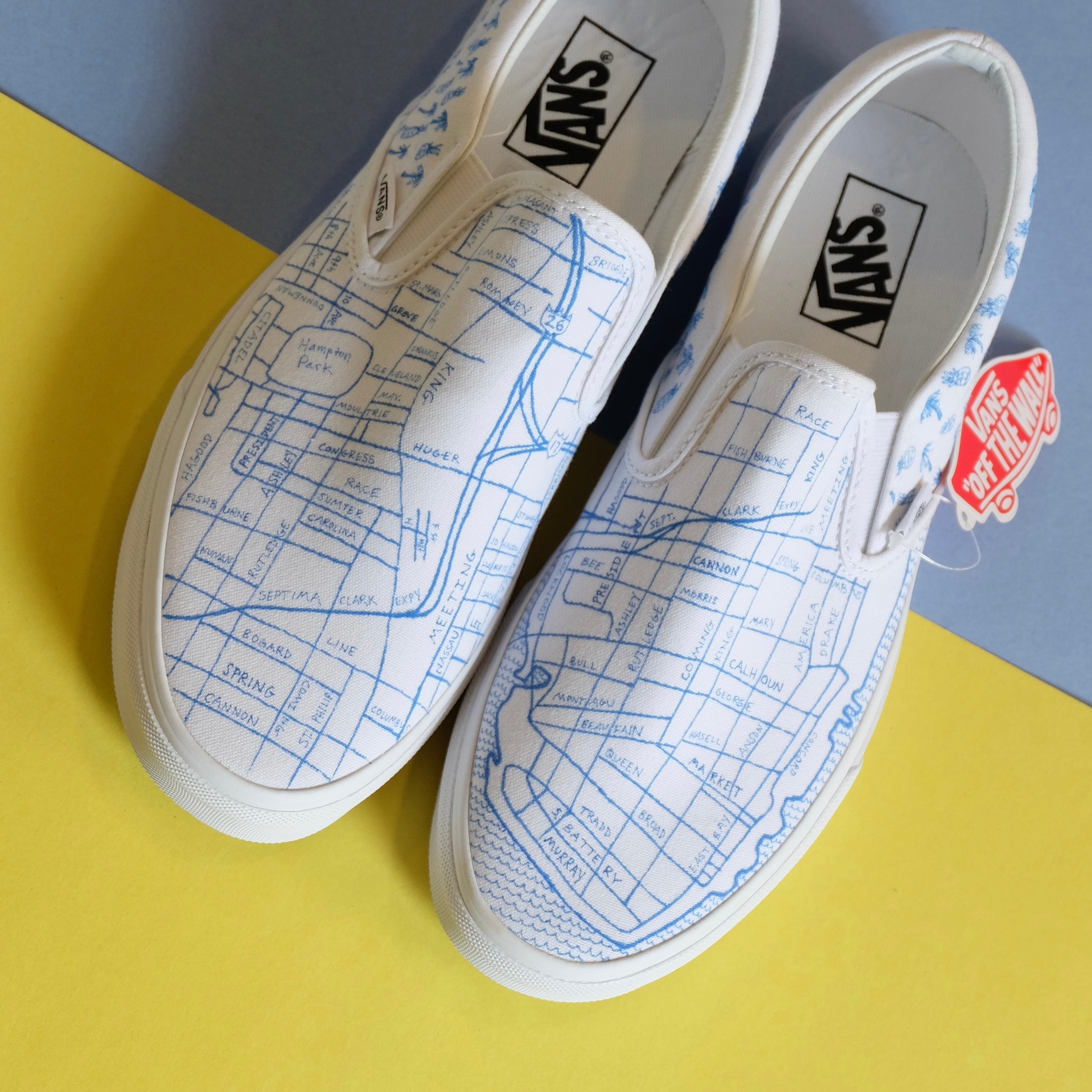 YESAND Map Shoes – Sightsee